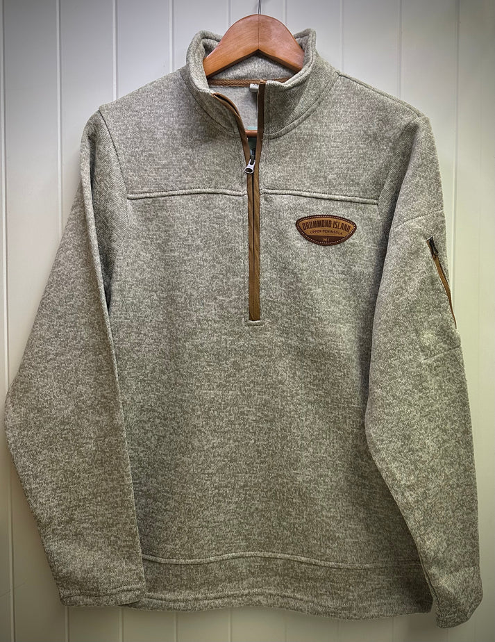 JACE HALF ZIP, 7.8 oz polyester sweater fleece – Islander Shoppe